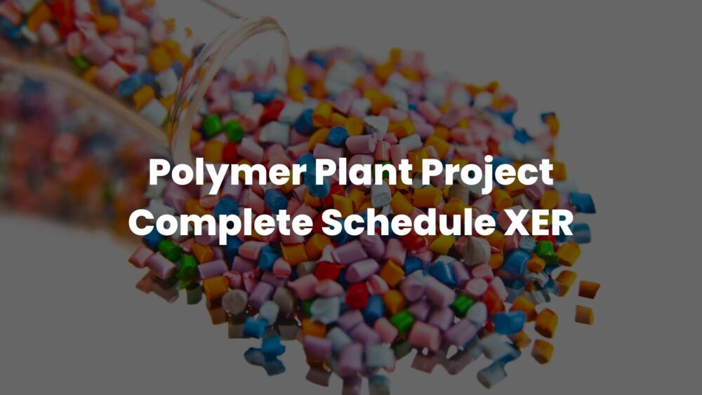 2 Polymer Plant Projects Complete Schedule XER | Softedemy
